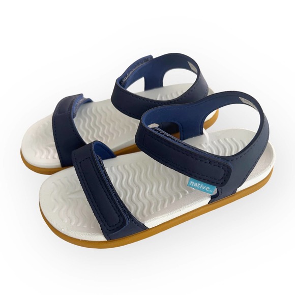 Native | Shoes | Nwt Native Navy Sandals | Poshmark